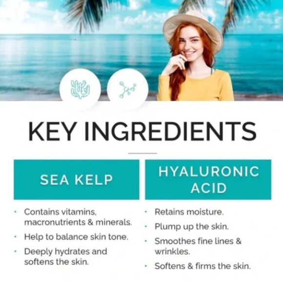 VITAMINS AND SEA BEAUTY | Skincare | Vitamins And Sea Beauty Bouncy Sleep Mask With Sea Kelp ...